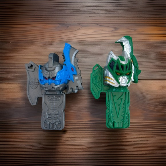 Bandai Namco | Toys | Lot Of 2 Power Rangers Dino Fury Blue And Green ...